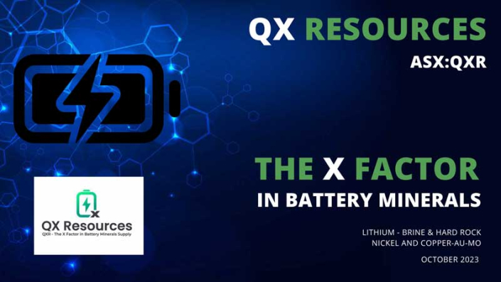 Home Page - QX Resources Limited